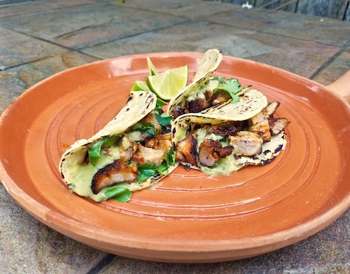 Serrano Avocado Salsa For Tacos Al Pastor - Adán Medrano